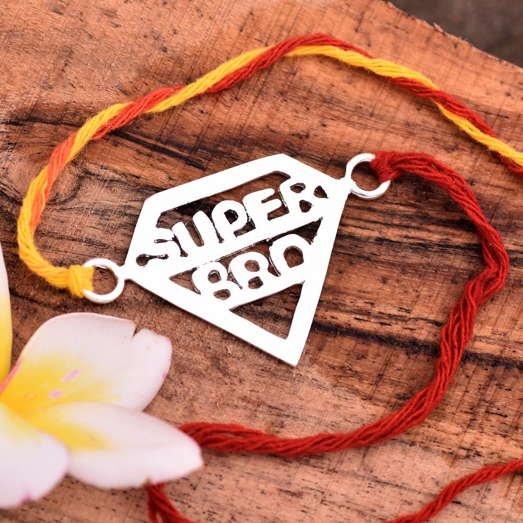 Fashion | Moli Super Bro Rakhi Bracelet For Brother Triangle Shape ...